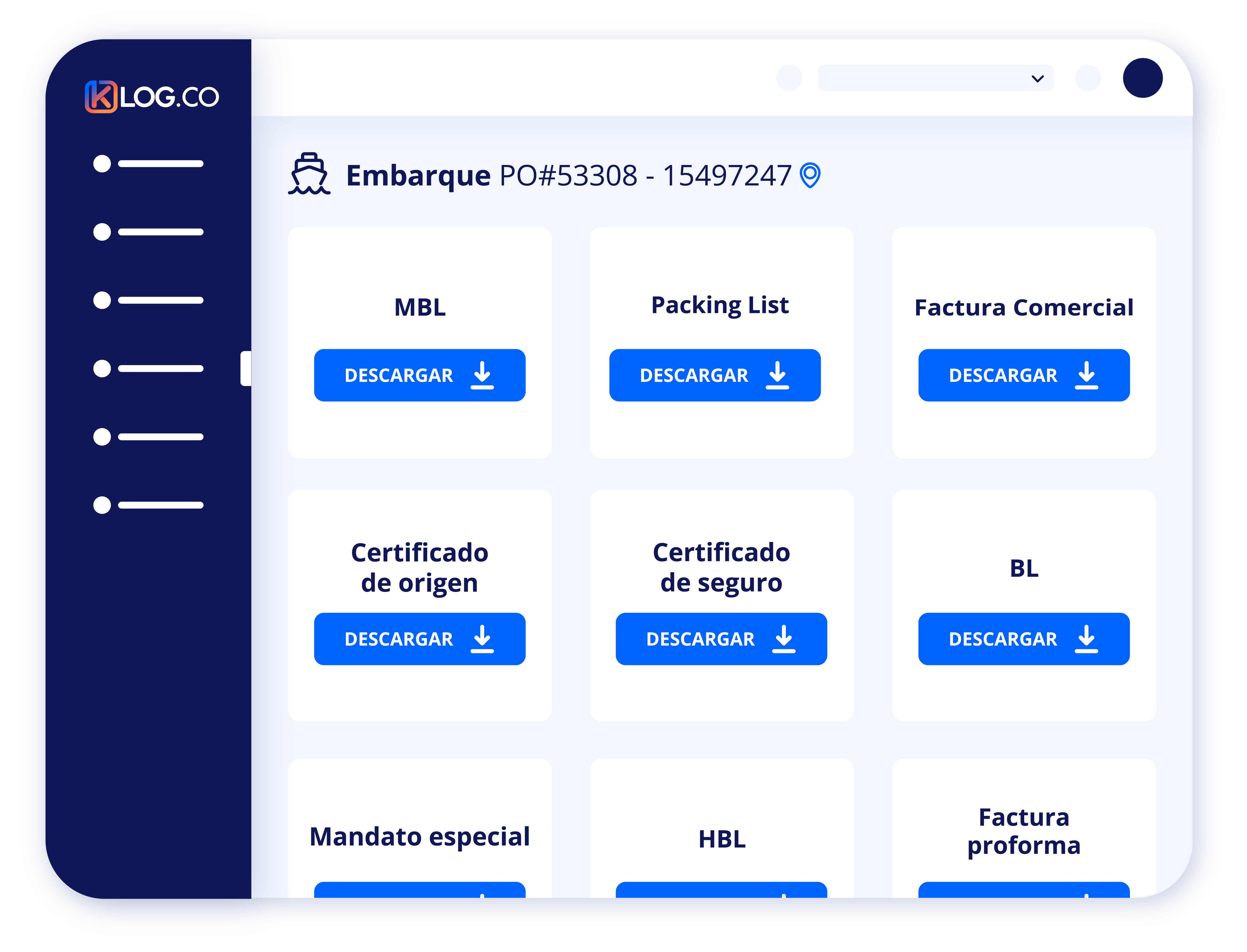 Plataforma de KLog.co